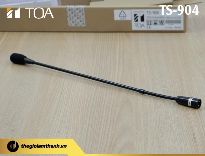 Cần micro loại dài TOA TS-904 độ nhạy -37 dB - thegioiamthanh.vn