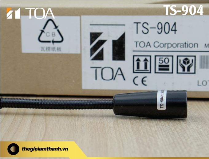 Cần micro loại dài TOA TS-904 độ nhạy -37 dB - thegioiamthanh.vn